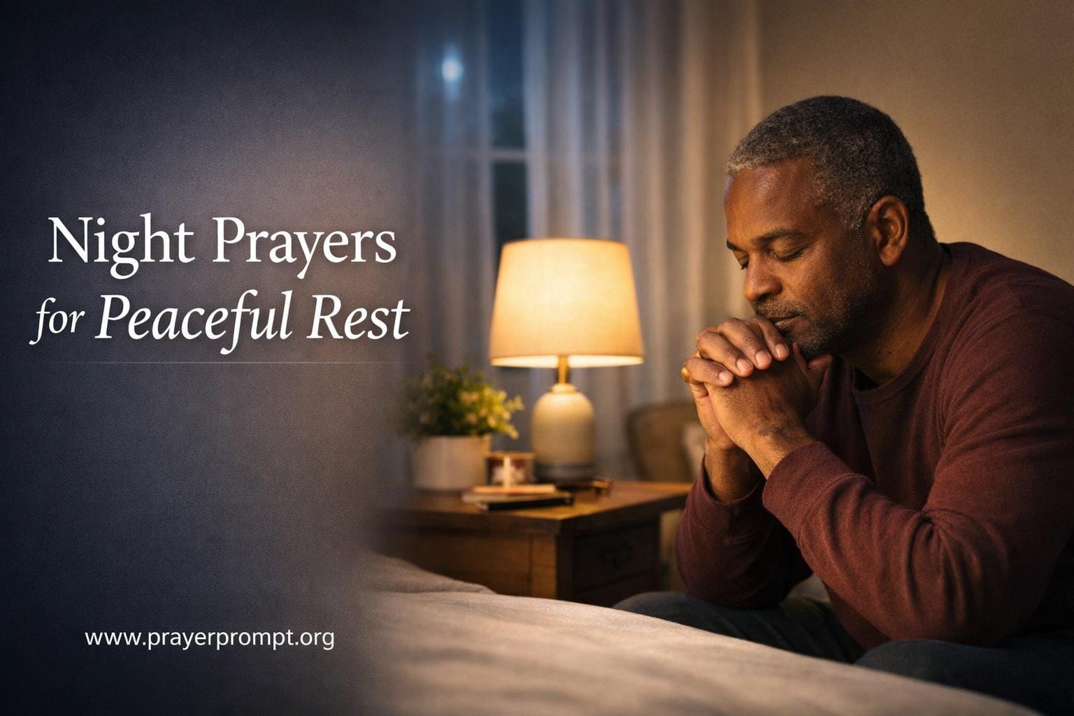 12 Night Prayers Before Sleep for Divine Peace and Rest