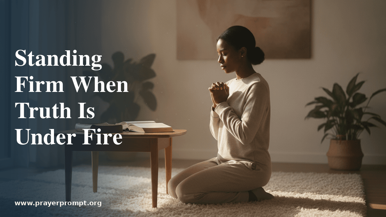 Prayer Points for Spiritual Warfare Against Deception