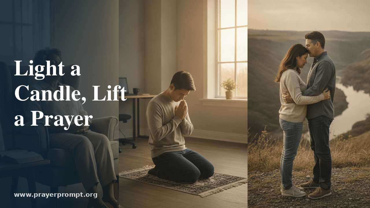 Prayers for Lighting Candles and Spiritual Requests